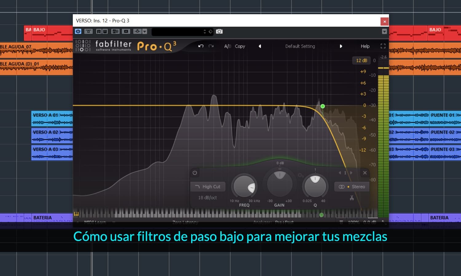 🔊cómo Usar El Filtro De Paso Bajo Para Mejorar Tu Mezcla