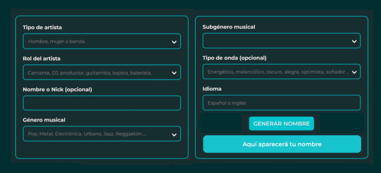 Guía completa para elegir tu nombre artístico si haces jazz en cualquier formato